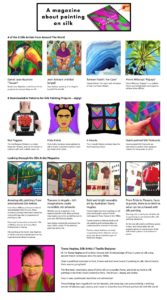 The First Silk Artist Magazine has been published! - How-To-Paint-On ...